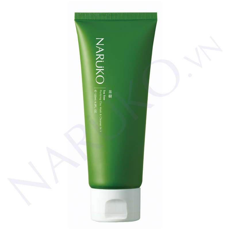 Naruko Tea Tree Purifying Clay Mask and Cleanser in 1